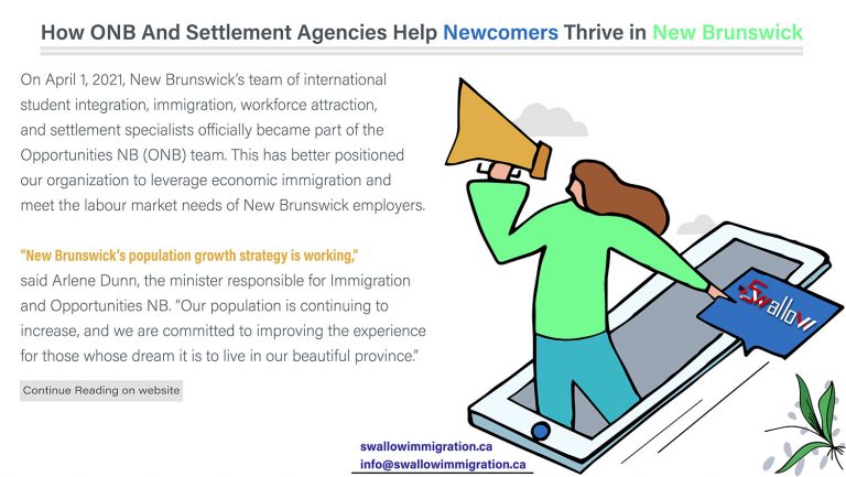 Help Newcomers in New Brunswick | Canada