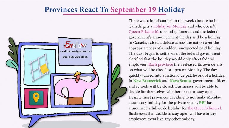September 19 Holiday | Canada