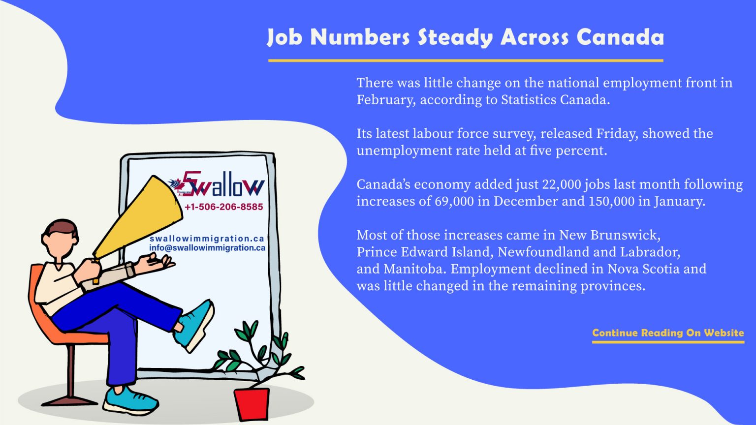 Job Numbers Steady | Canada